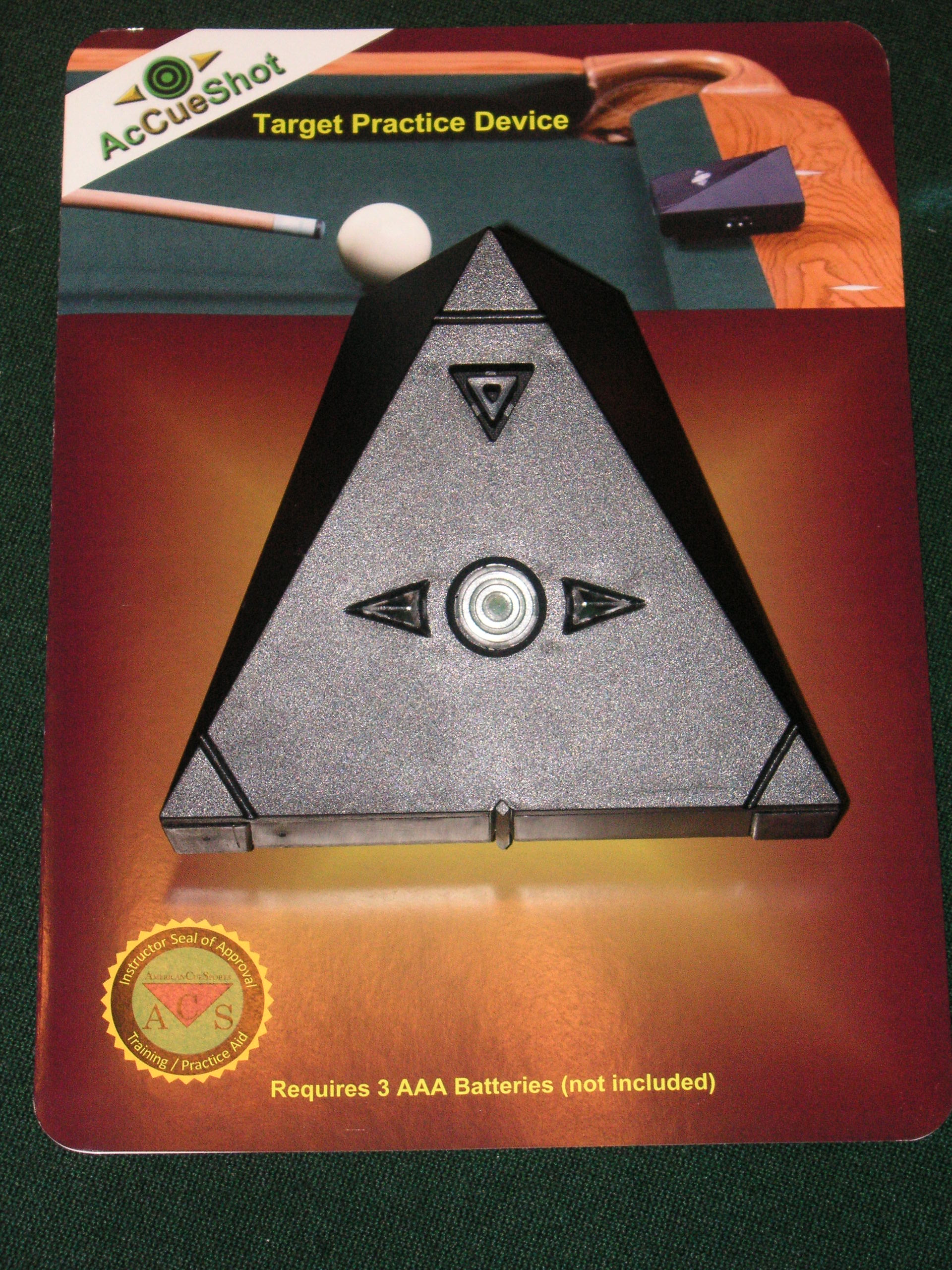 AcCueShot™ - Professional Billiard Training Device | Improve Your Pool Game